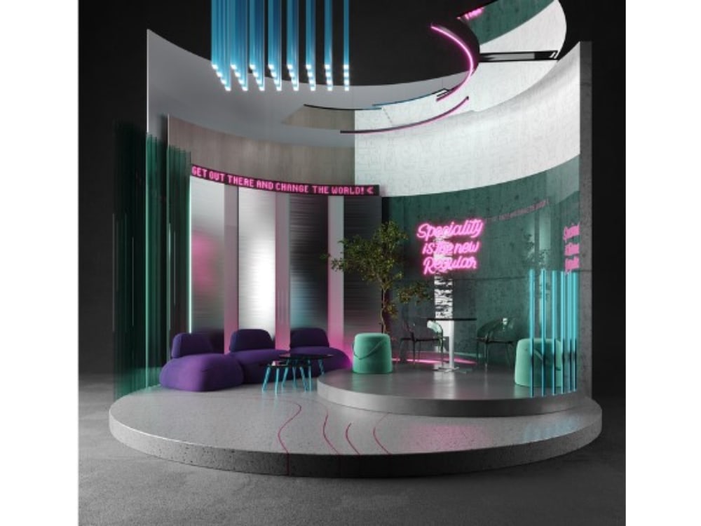 Realistic 3D retail store design, shop design with realistic 3d ...