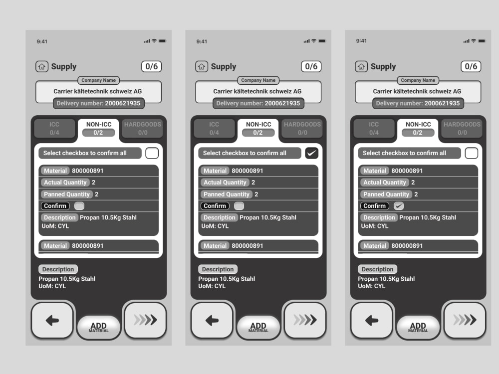 Mobile app design high fedelity wireframe (UX-UI) | Upwork