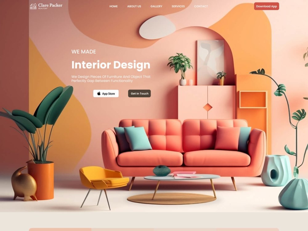 Modern UX UI website design, landing page in Figma web design | Upwork