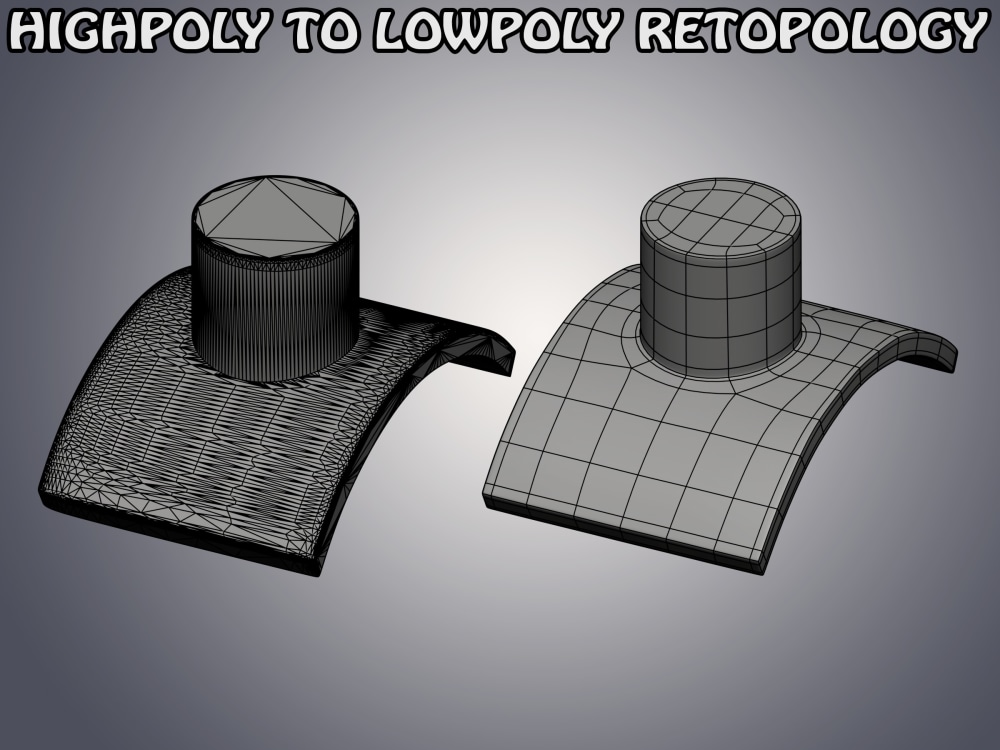 Professionally retopology, uv unwrap, fix your 3d models | Upwork