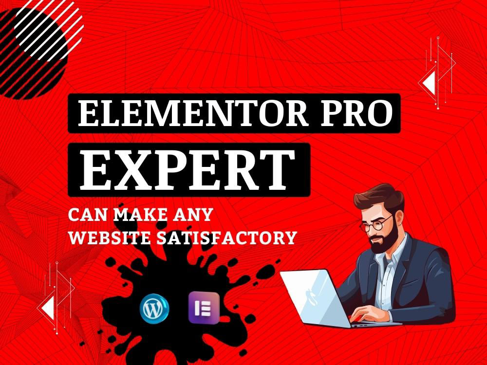 Elementor pro expert for wordpress website design | Upwork