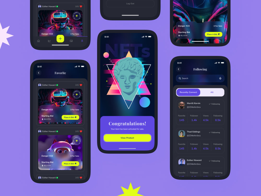 A custom UI & UX Design for Your Mobile App | Upwork