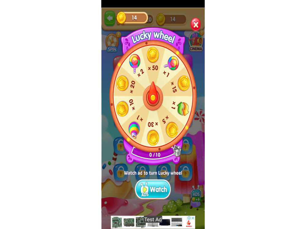 Candy Crush clone match3 game app with admob integration | Upwork
