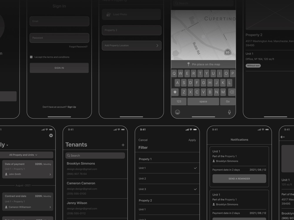 Top-notch UX high-fidelity wireframes for an exceptional user ...