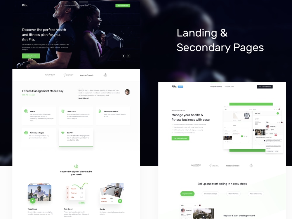 High Conversion Landing Page Design | Upwork
