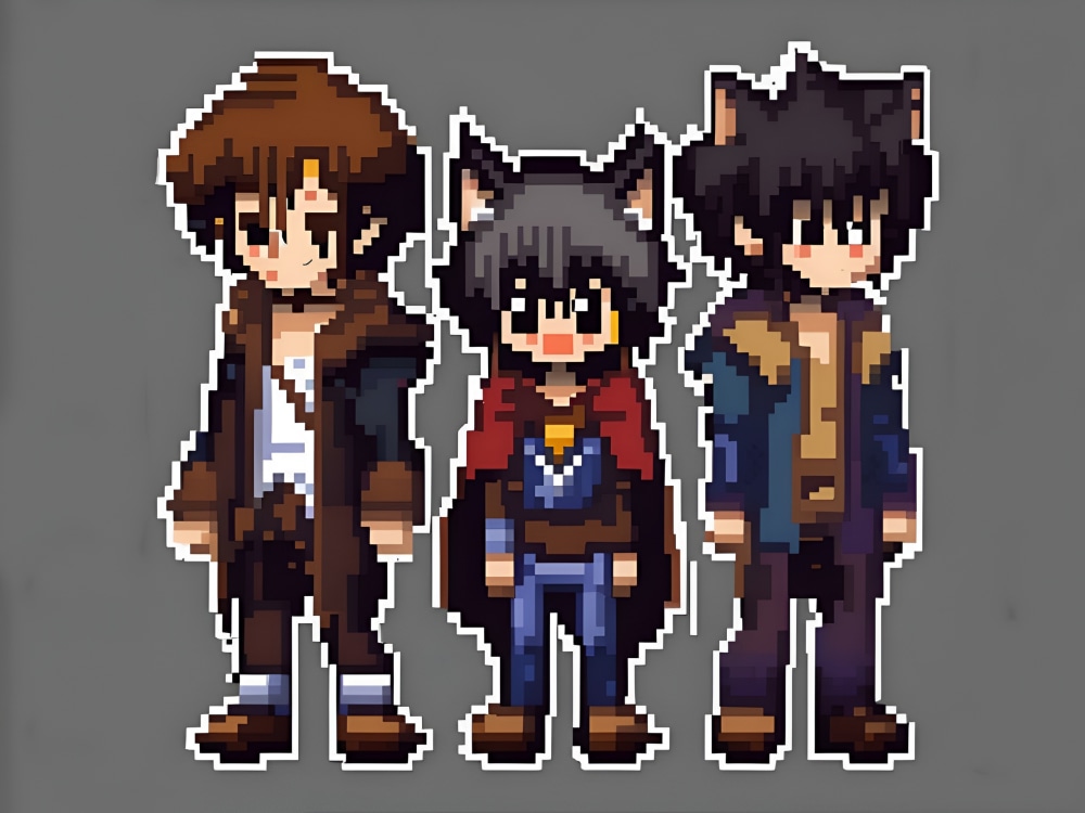 Awesome pixel art character design & illustration . | Upwork