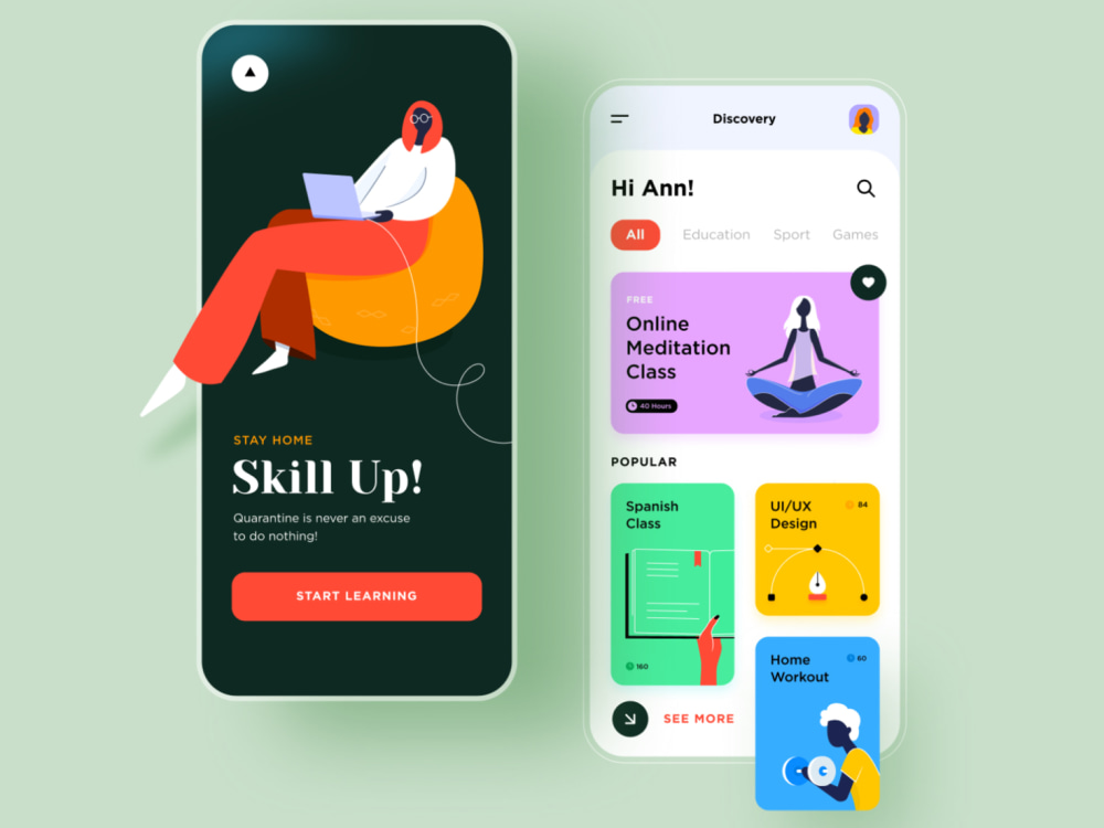 A custom UI design concept for your Brand | Upwork