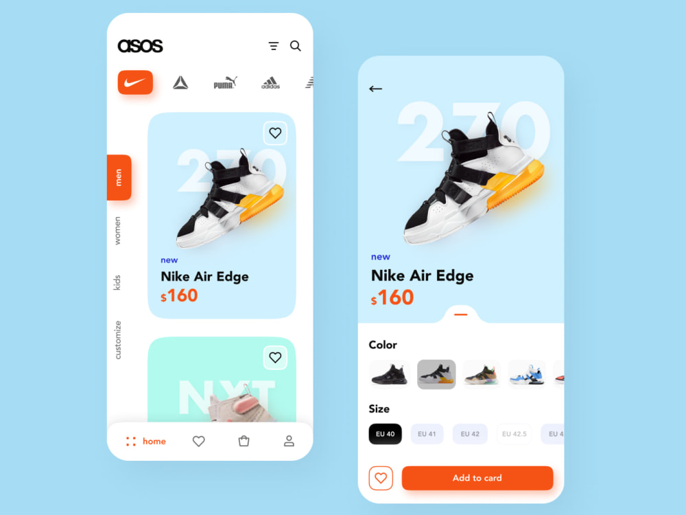 A custom UI design concept for your Brand | Upwork