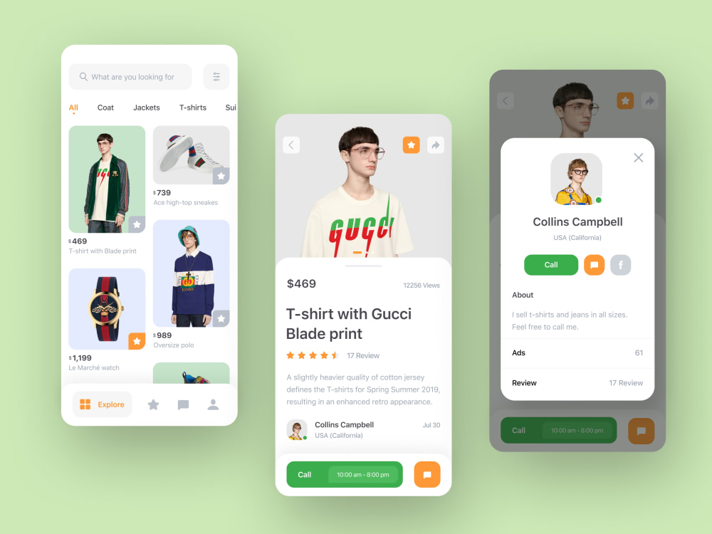 A custom UI design concept for your Brand | Upwork