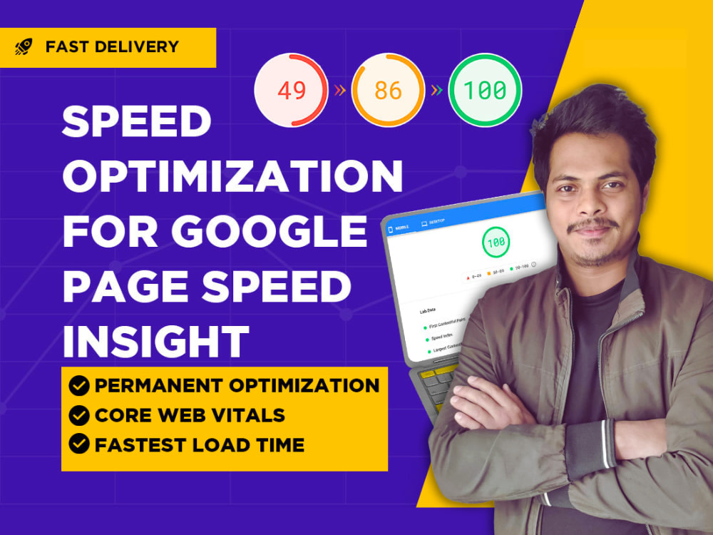 WordPress speed optimization for Google page speed insight | Upwork