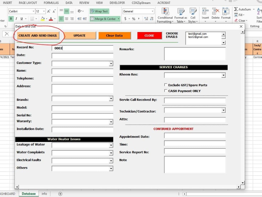 Excel to Word | PDF forms Mail Merge and Auto Emails | Upwork