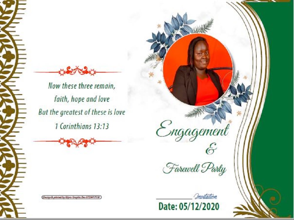 A wedding and Pre-wedding Invitation Card | Upwork