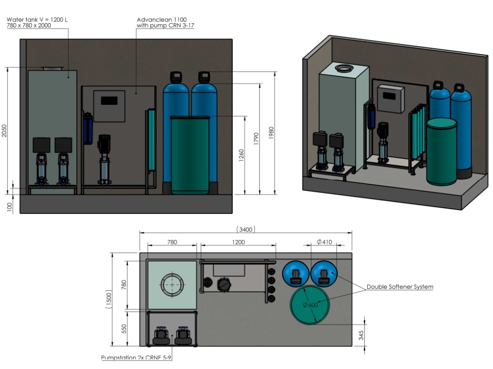 3D models, CAD drawings and manufacturing files in the format DXF/STEP ...