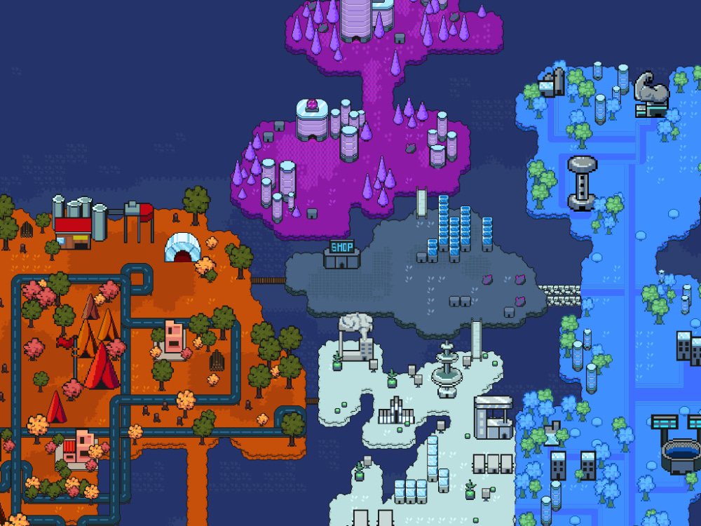 2D pixel art tileset | Upwork