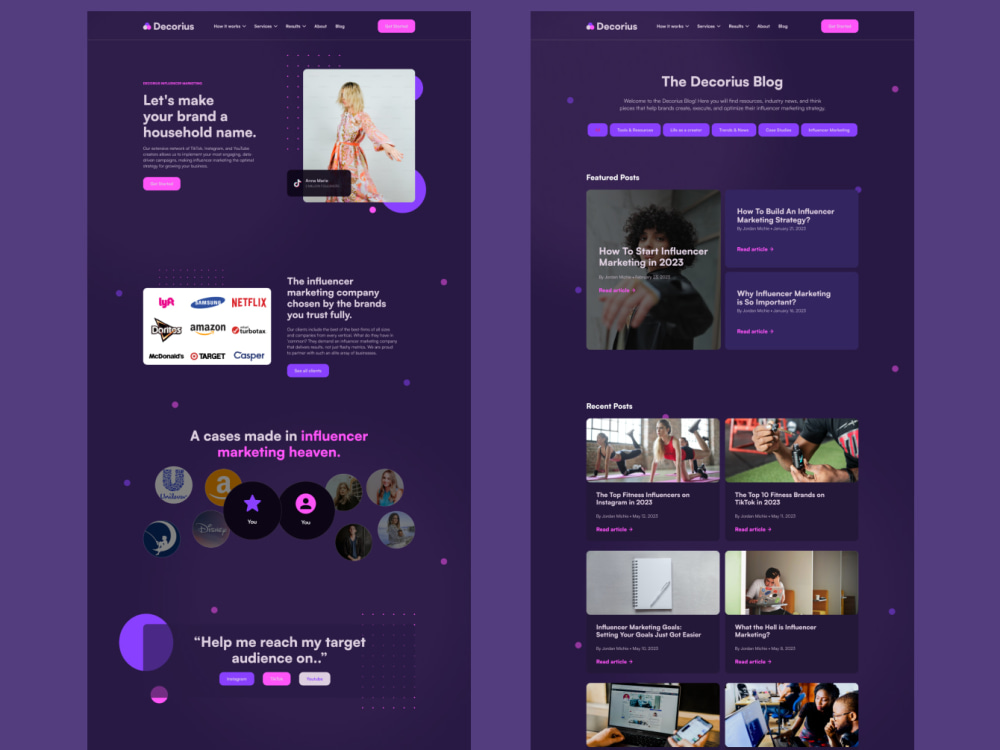 Desin or redesign website, UI, UX, responsive design | Upwork