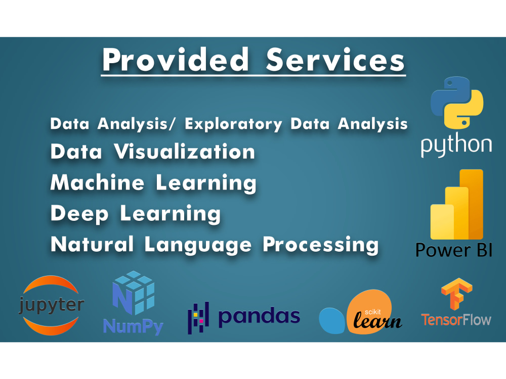 Data Science Analysis And Ml Dl With Jupyter Notebook In Python Upwork