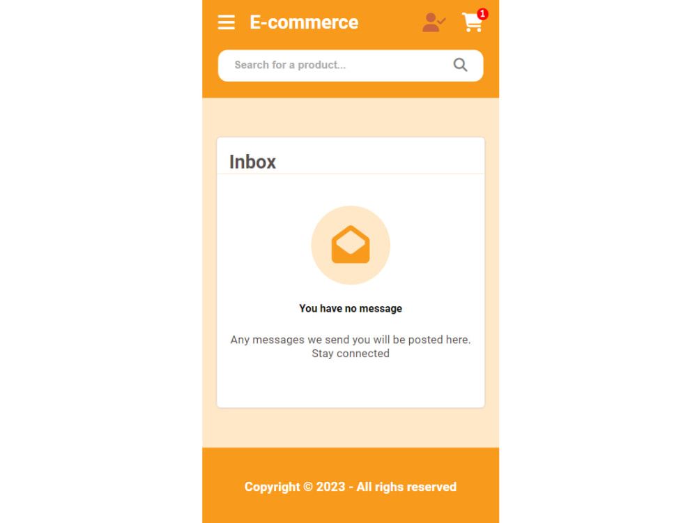 A UI built using React | Upwork