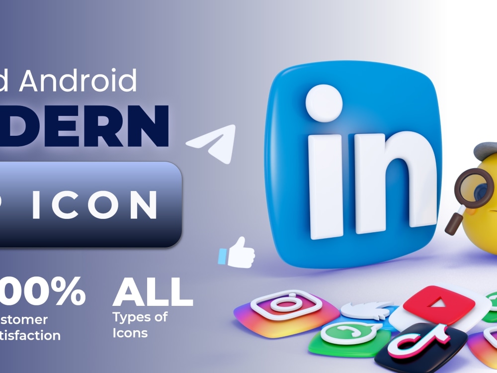 Modern App Icons For iOS and Android | Upwork