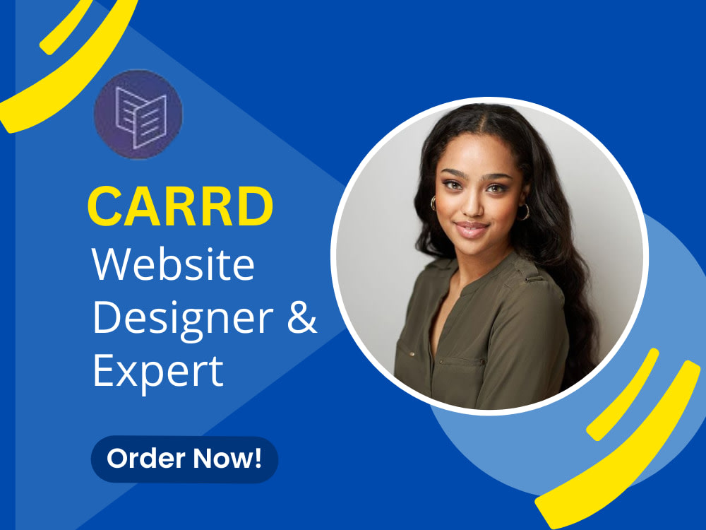 A functional carrd website design, carrd landing design, zyro website ...
