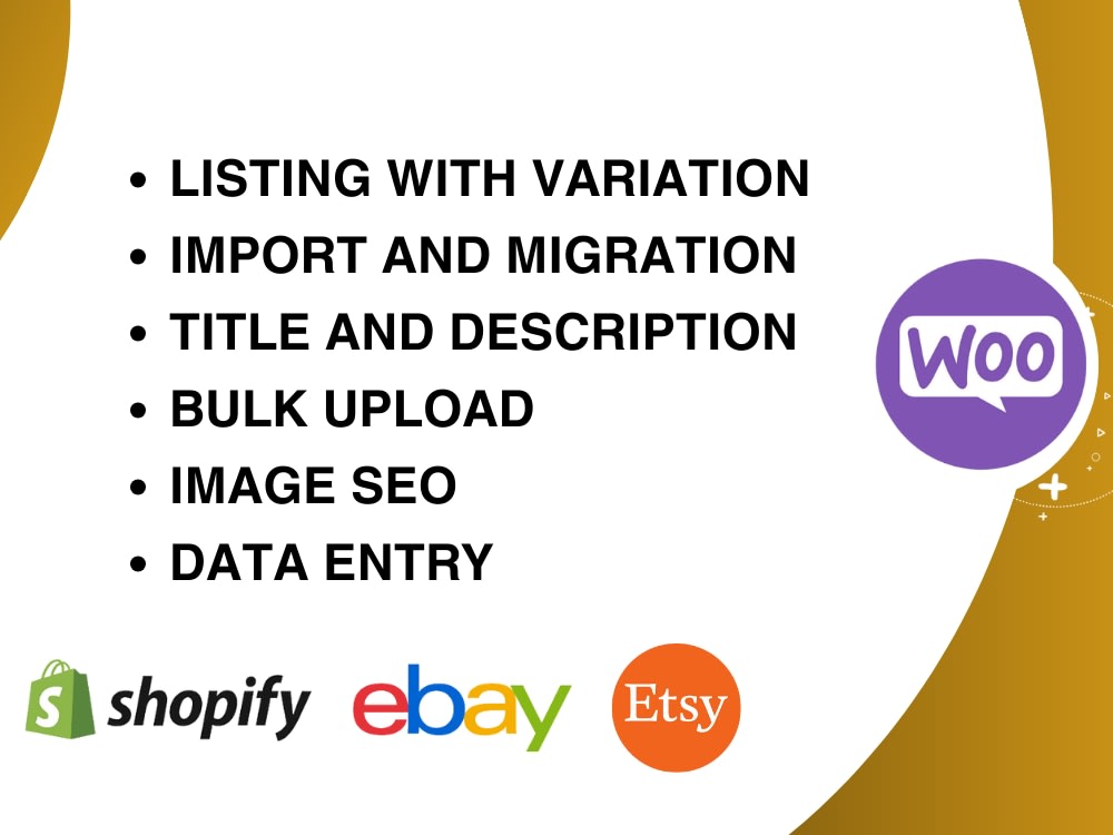 Amazon ebay shopify walmart bulk product listing product upload | Upwork Amazon ebay shopify walmart bulk product listing product upload | Upwork