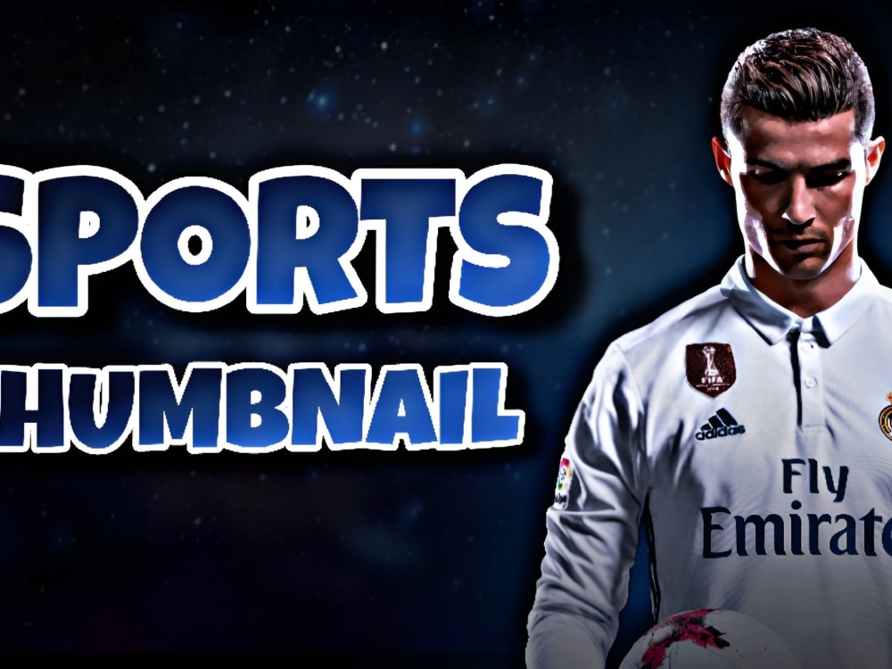 Attractive sports youtube thumbnails | Upwork