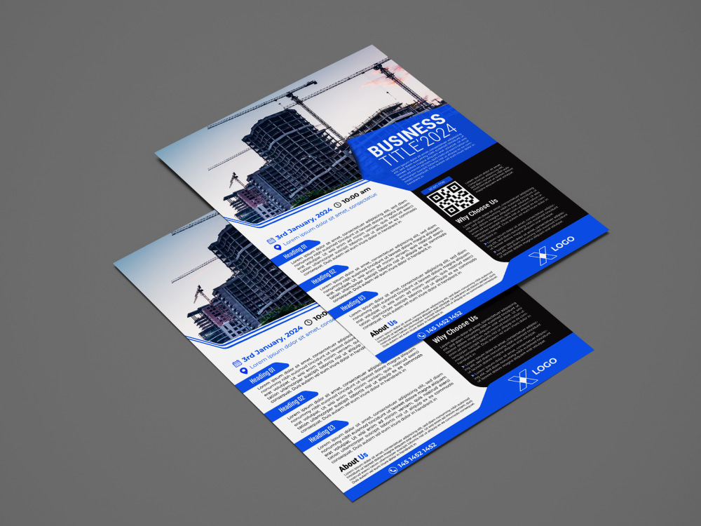 High-quality printable flyer design just in 24 hours. | Upwork