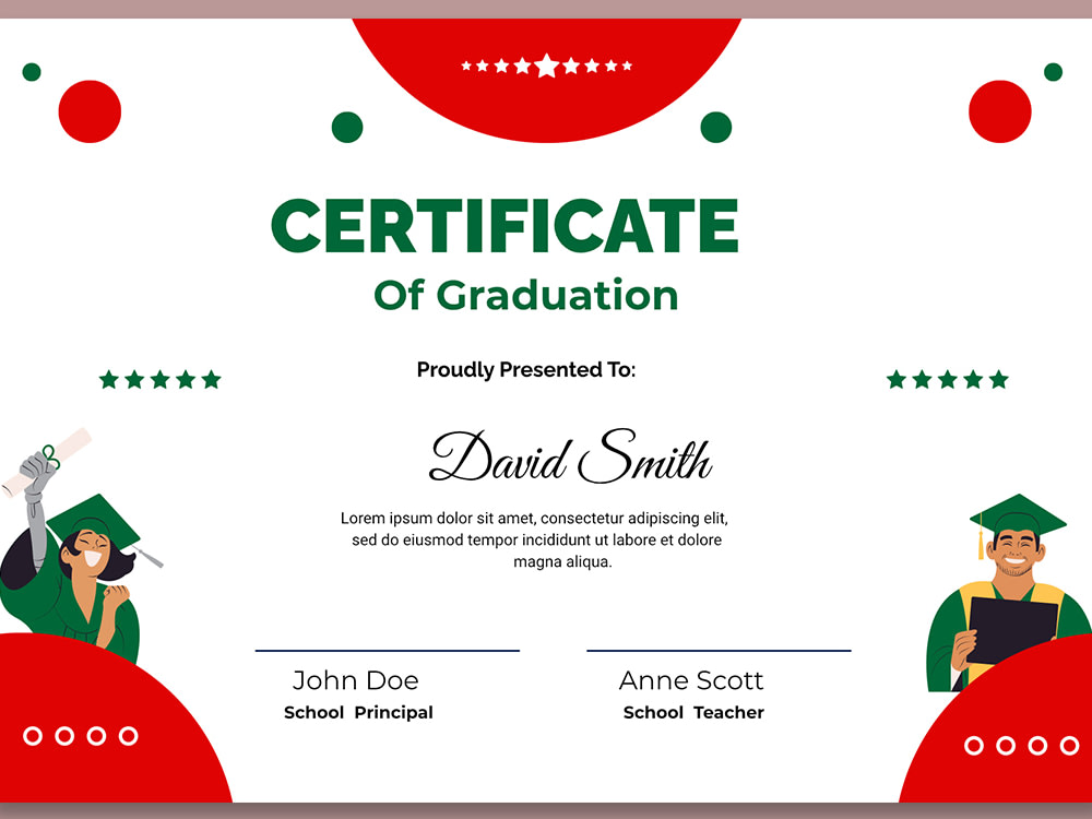 Certificate design, diploma and award certificate | Upwork