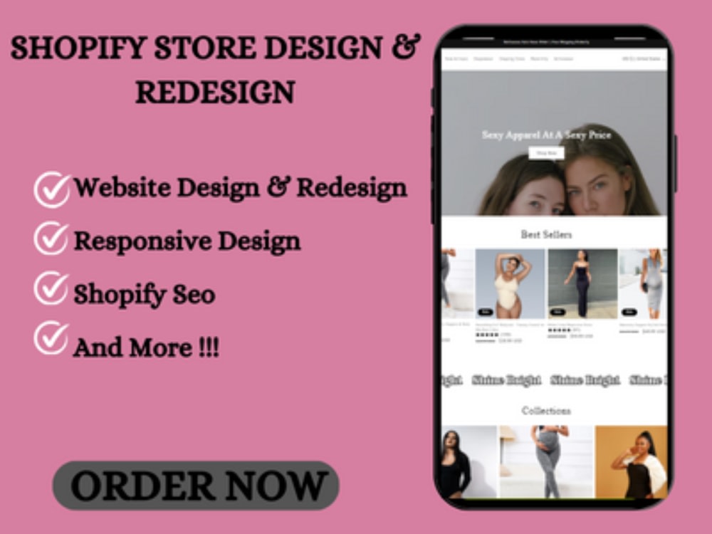 Shopify store design store redesign shopify design and redesign | Upwork