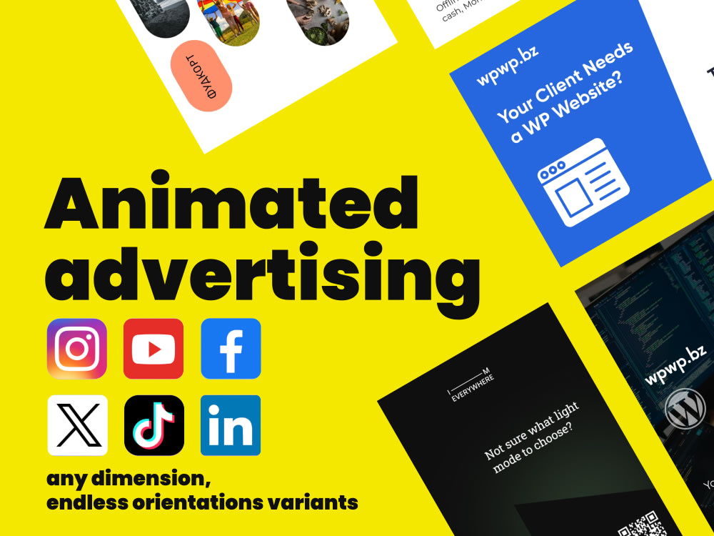Stunning Advertising Animation For Social Media | Upwork