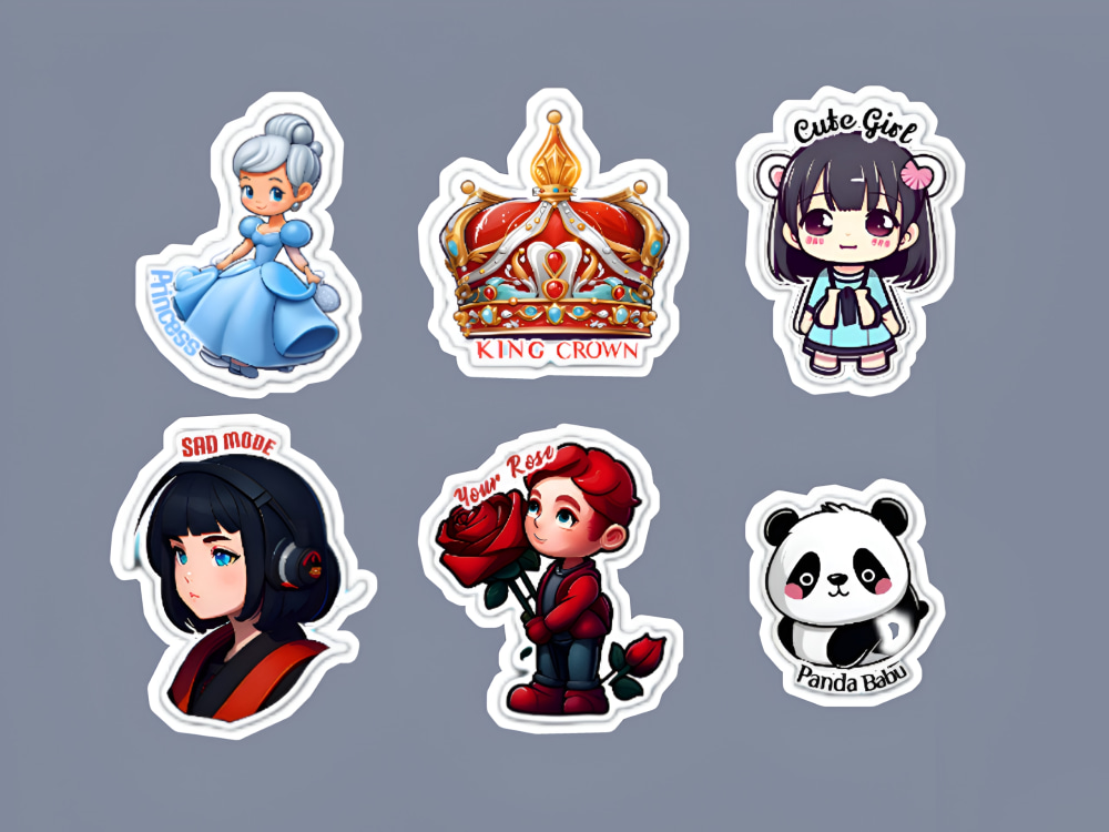 A fantastic high-quality sticker design. | Upwork