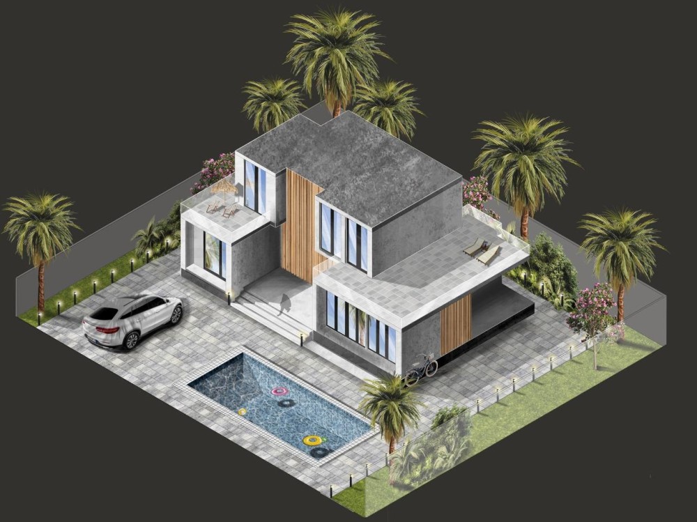 Isometry / Axonometry 3D Visualization | Upwork