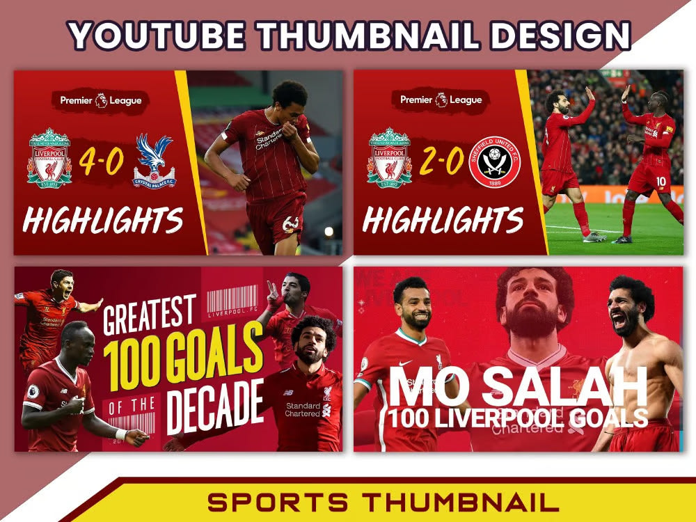 Professional, attractive thumbnail designer Youtube video thumbnail ...