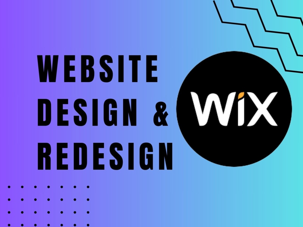 A Wix website or redesign a website. | Upwork