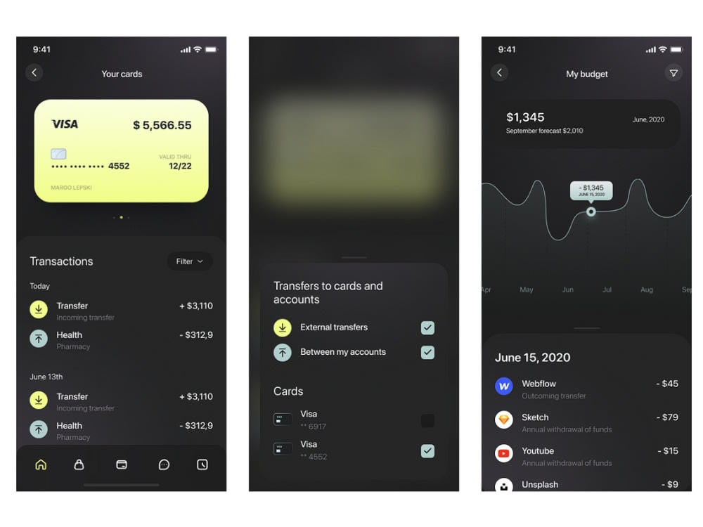 A Banking App Kit in Figma | Upwork