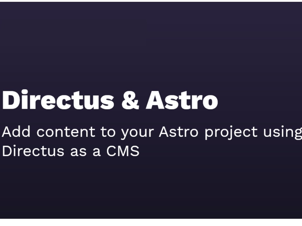 A website built using Astro with Strapi/Directus as Headless CMS | Upwork