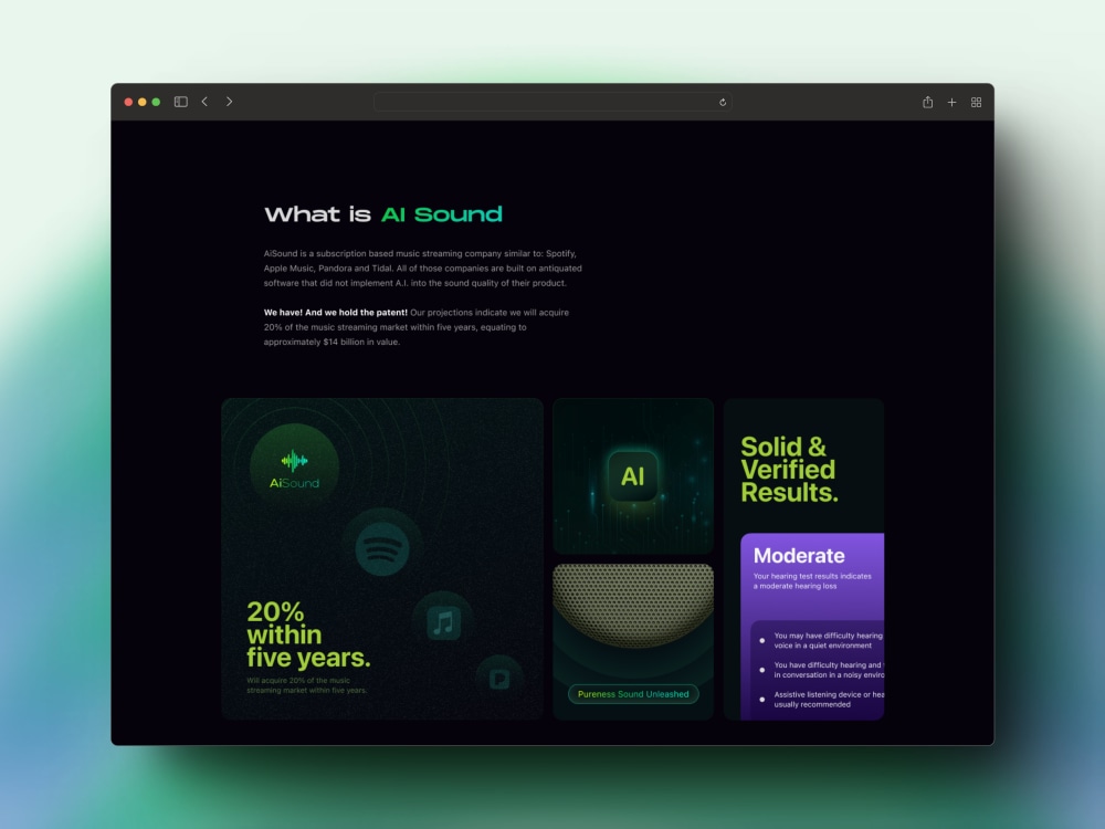 Startup Techy, Modern, and Slick Landing Page | Upwork