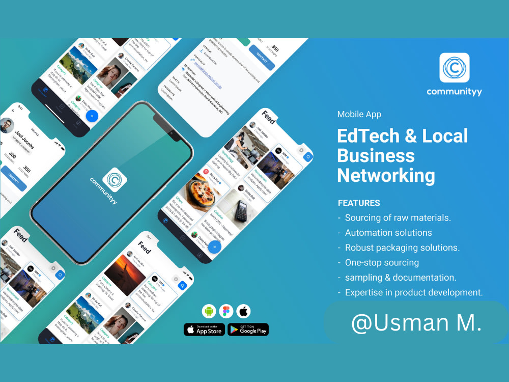 A hybrid or cross-platform mobile app using flutter or react native | Upwork