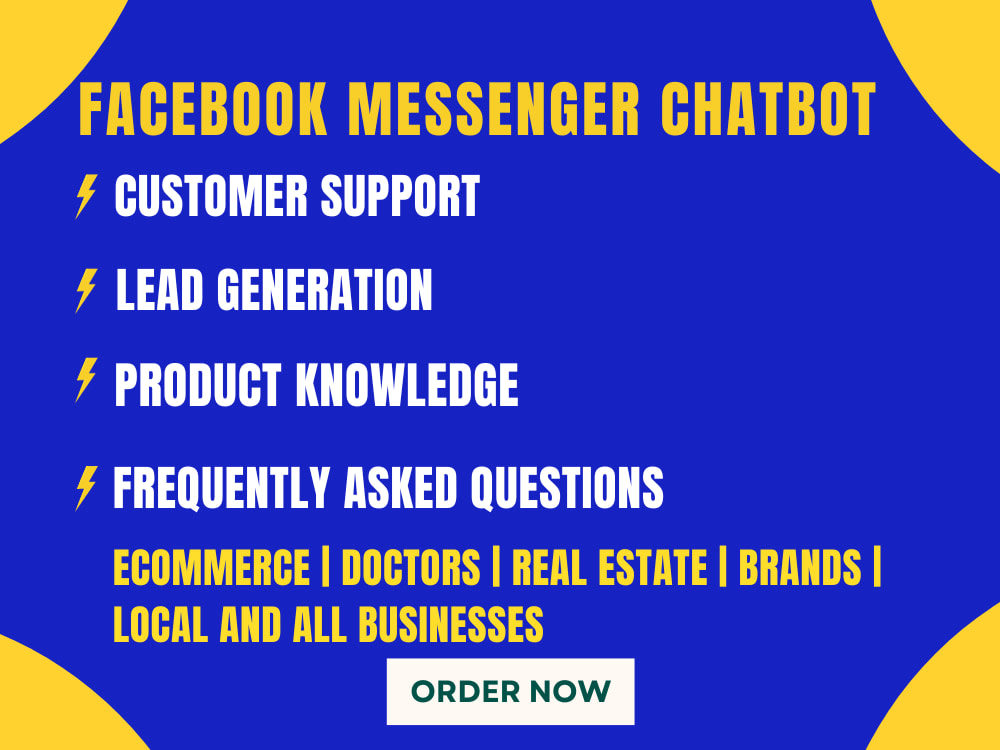 An Amazing Facebook Messenger Chatbot Automation Service. | Upwork An Amazing Facebook Messenger Chatbot Automation Service. | Upwork