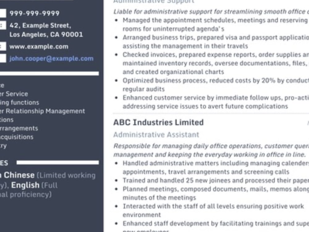 A professionally written, powerful resume and optional cover letter ...