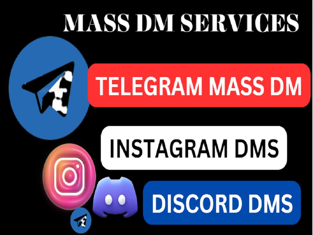 Telegram mass dm, instagram mass dm ,discord mas dm | Upwork