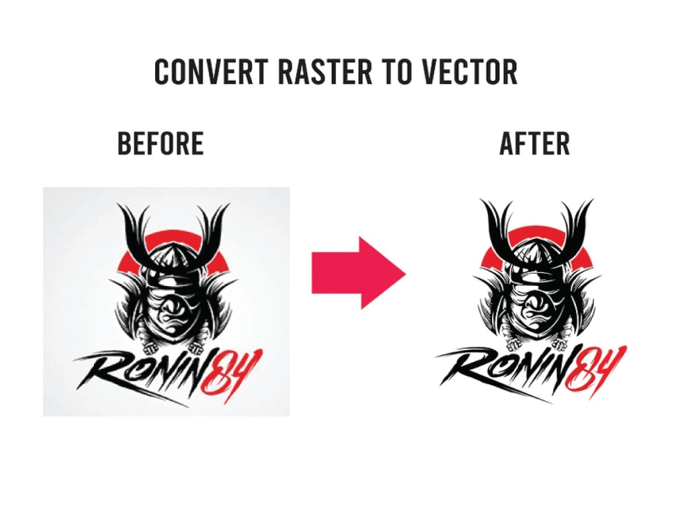 Vector tracing, vectorizing, raster to vector | Upwork