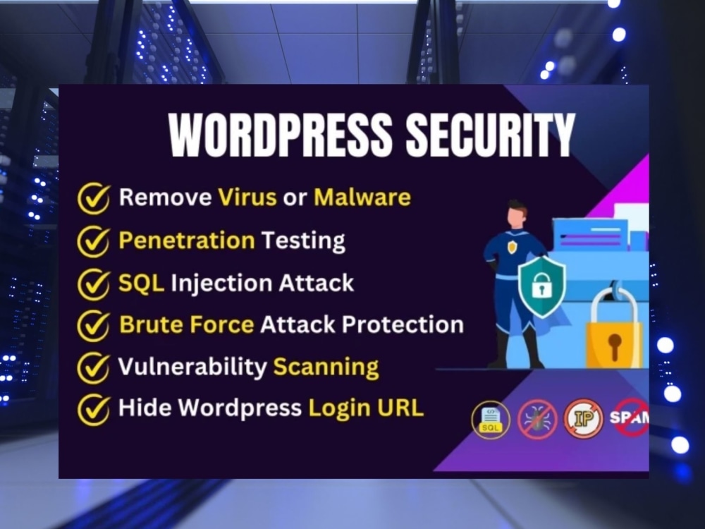 Remove WordPress viruses, WordPress security and Clean Malware | Upwork