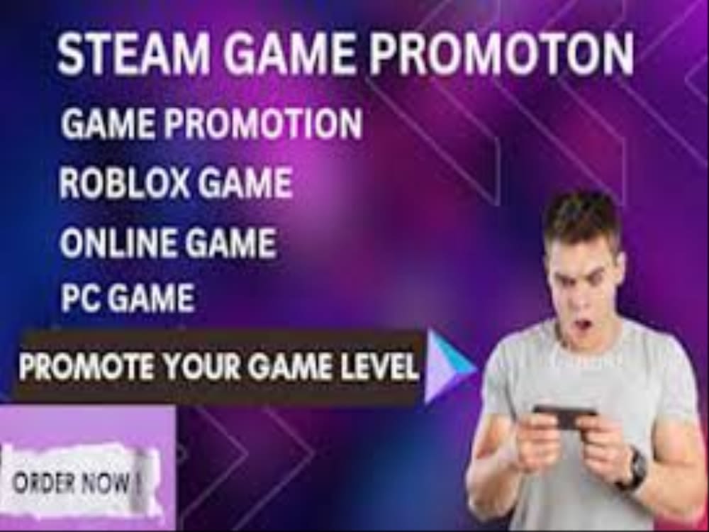 Get Roblox game promotion, steam game promotion and Apex legend ...