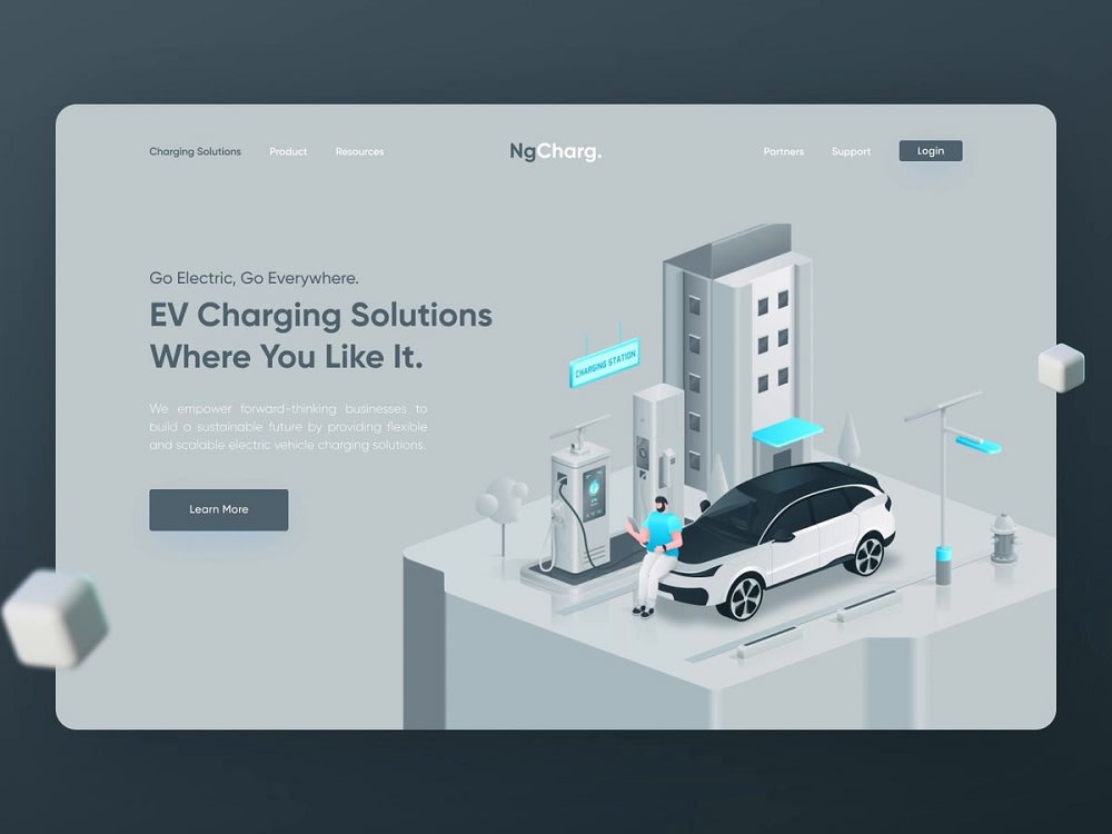 Ebike/Escooter website, EV website, Ev charging station website development | Upwork