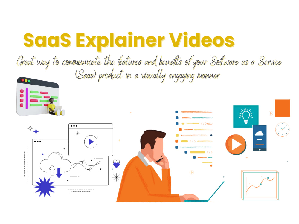 Saas explainer video saas demo video saas animation for your saas ...