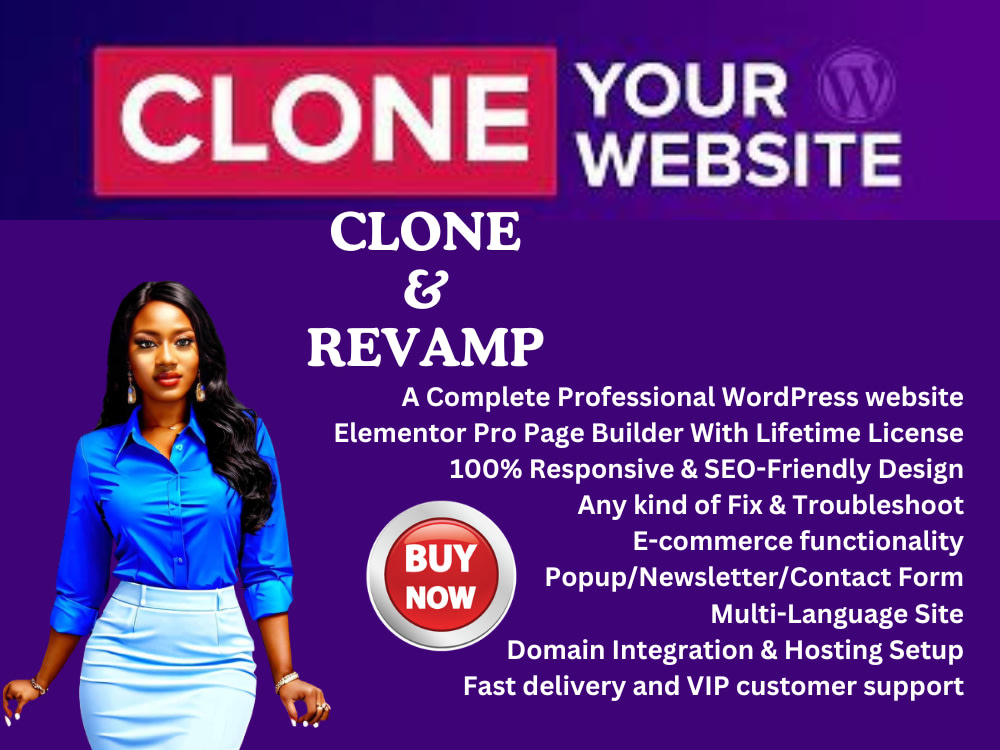 Design, redesign, clone, revamp, migrate and customize WordPress website | Upwork