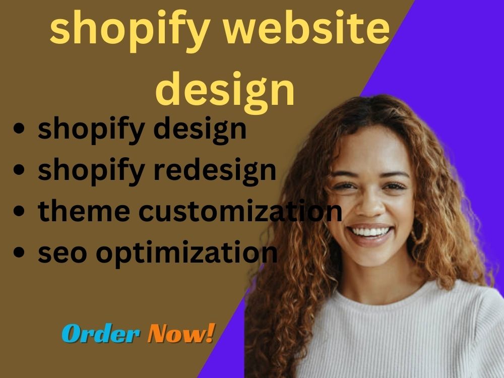 Shopify website redesign logo design | Upwork