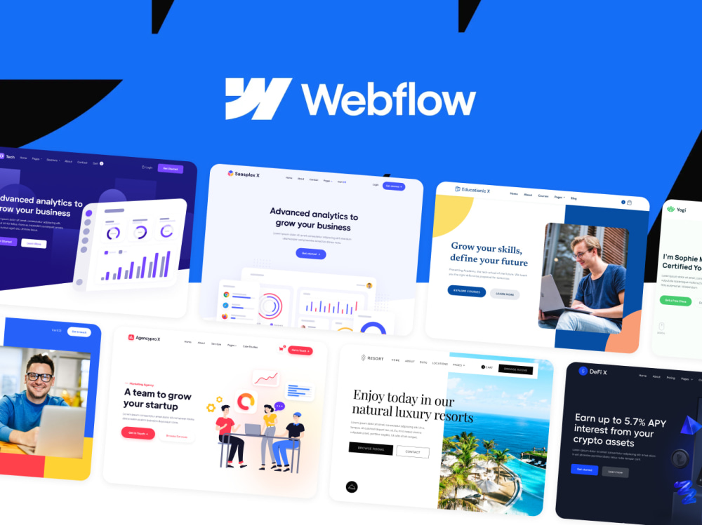 Modern Webflow Website Design and Development | Upwork