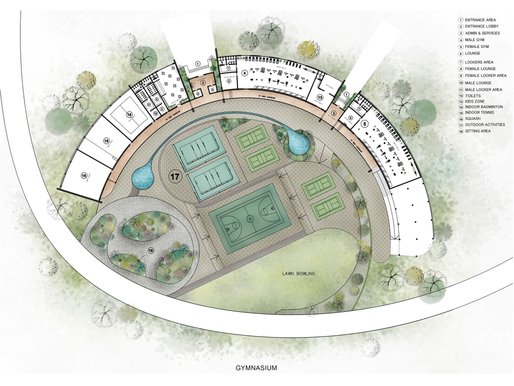 A detailed masterplan render that will help your design concepts stand ...