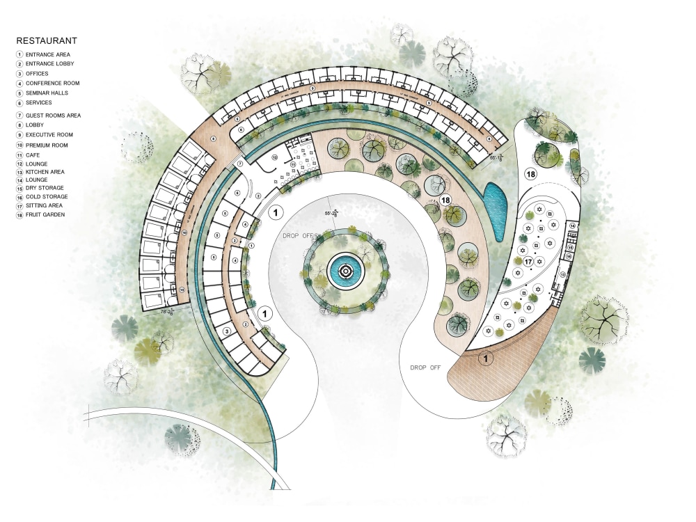 A detailed masterplan render that will help your design concepts stand ...